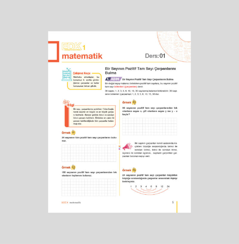 Matematik - 8. Sınıf EDK 1 - PLE Akademi - Digipo