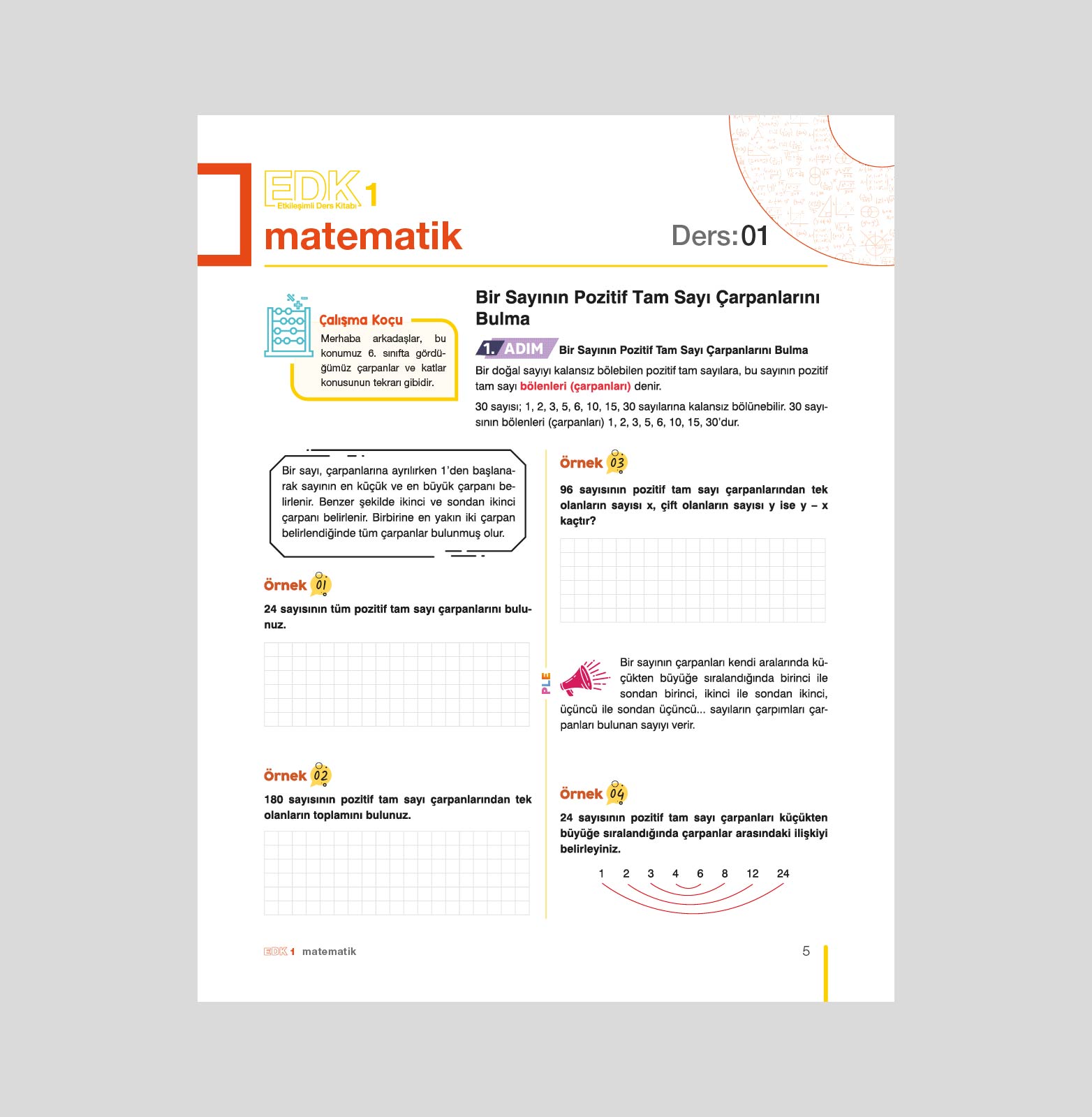 Matematik - 8. Sınıf EDK 1 - PLE Akademi - Digipo
