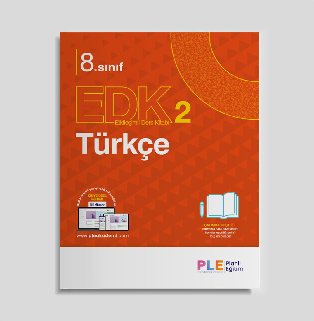 Türkçe - 8. Sınıf EDK 2 - PLE Akademi - Digipo